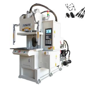Quality 55 Ton High Voltage Connector Injection Molding Machine With C Type White for sale