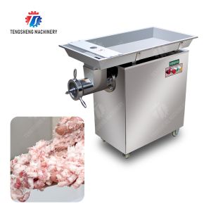 Quality 4KW Mashed Meat Mincer Machine Electric Commercial stainless steel multifunction for sale