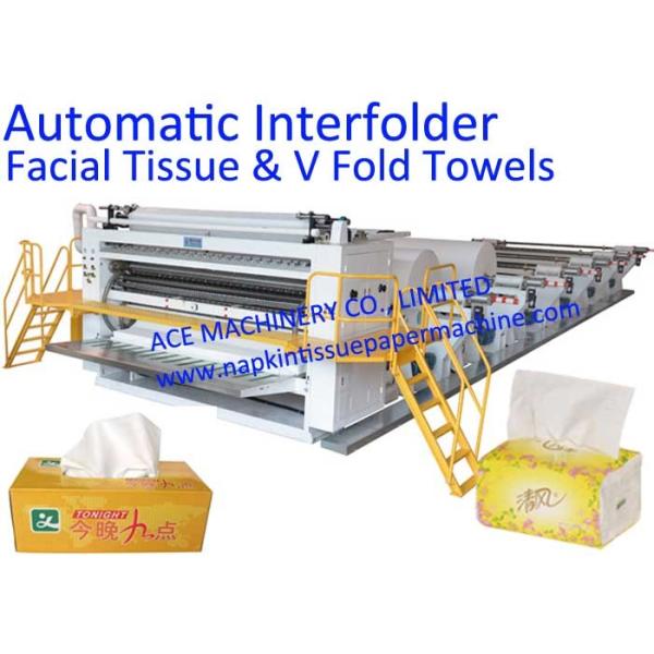 Quality Full Automatic Facial Tissue Paper Making Machine Separate Motor Driven for sale
