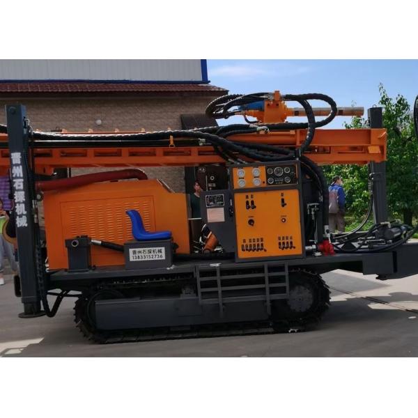 Quality Crawler Mounted 180m Diesel Engine Dth Drilling Rig for sale