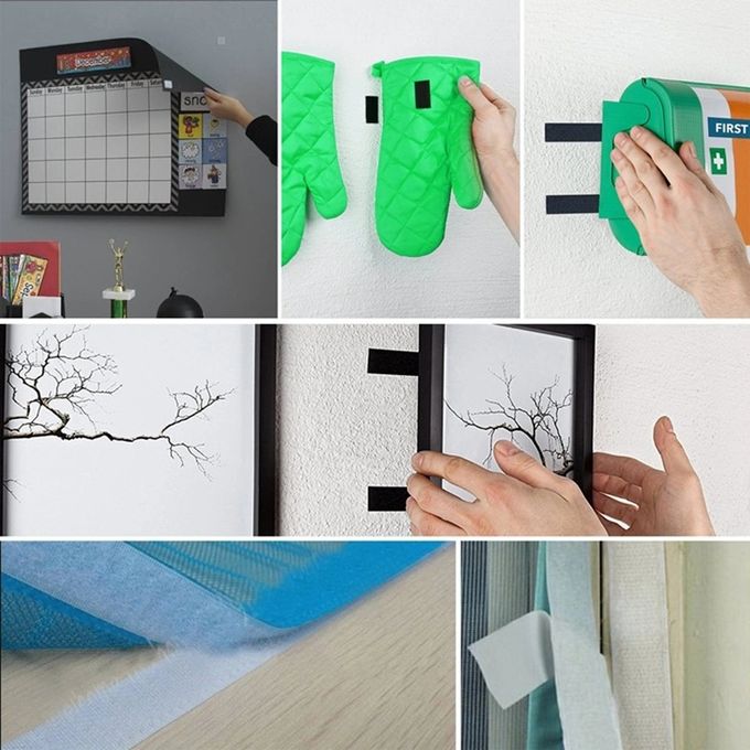 Strong Heavy Duty Hook And Loop Tape , Hook And Loop Fasteners For Fabric 4