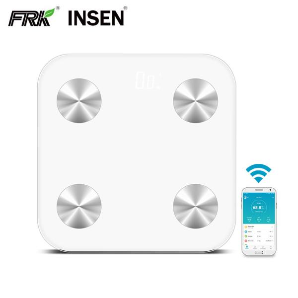 Quality Tempered Glass Platform 180KG Smart Bluetooth Body Analyser Scale for sale
