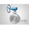 china High Pressure Eccentric Butterfly Valve Double Flanged Class150-900