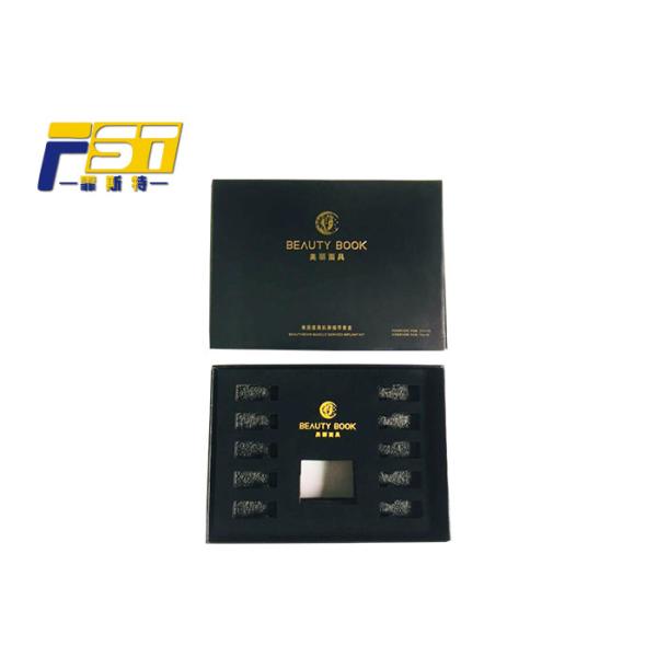 Quality Black Moisture Resistant High End Gift Boxes Sturdy Structure With Strong for sale