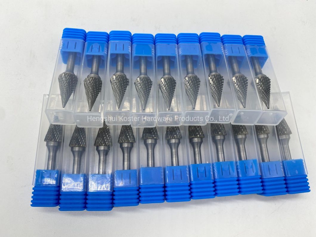 1/4 Rotary Burr Yg8 Tungsten Rotary File Silicon Carbide Burr