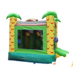 Quality 5-7 Years Age Range Inflatable Bouncy Castle Combo with Customized Color Outdoor for sale