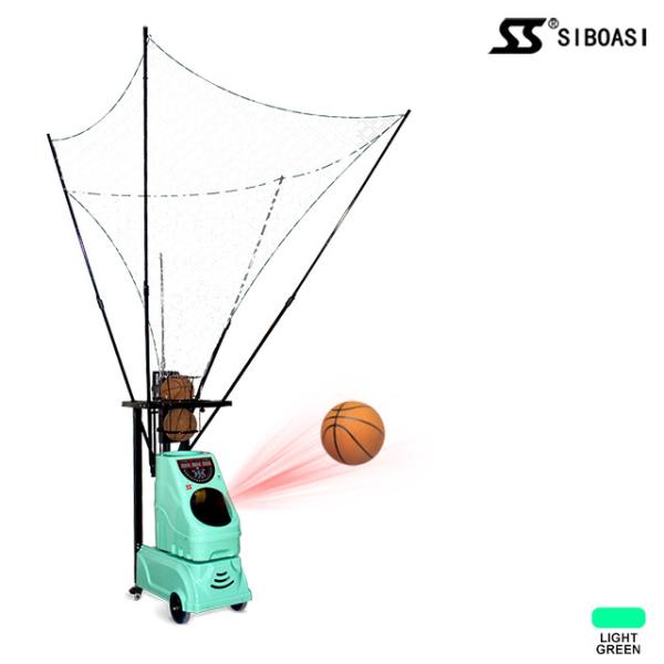 Quality 280W S6839 Intelligent Basketball Shooting Machine Rebounder Basketball Return System for sale