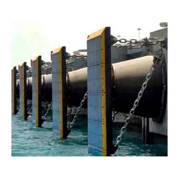 Quality Natural Rubber Customized Size Dock Bumper Cone Fender System with Panel and for sale
