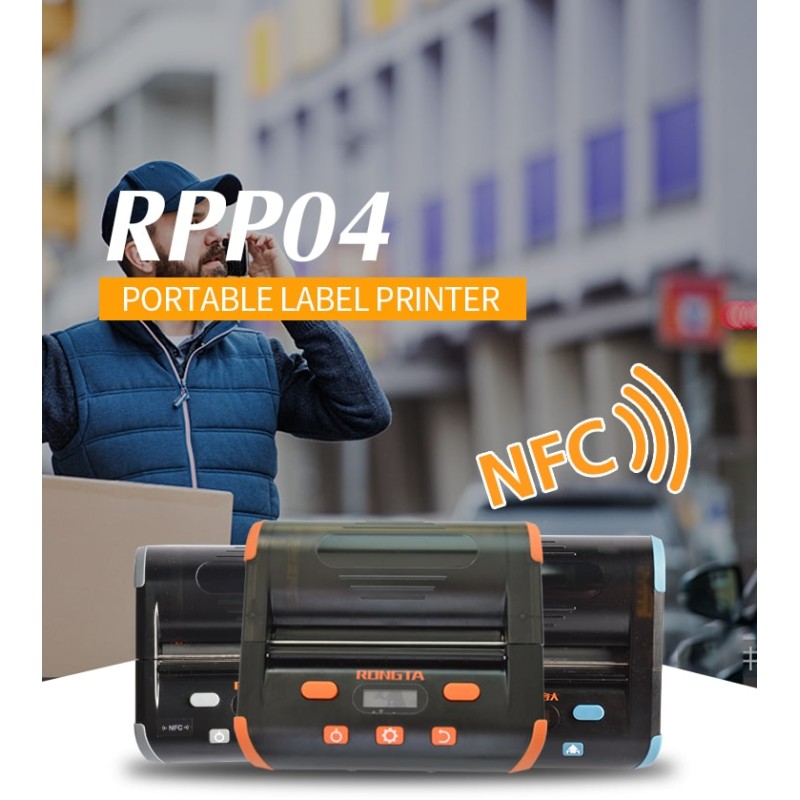 Label Printer Sticker Machine Shipping Label Sticker Receipt Printer Machine Mini Printer
