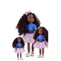 Quality Custom Service Vinyl Doll 18 Inch American Dolls wide range styles for sale