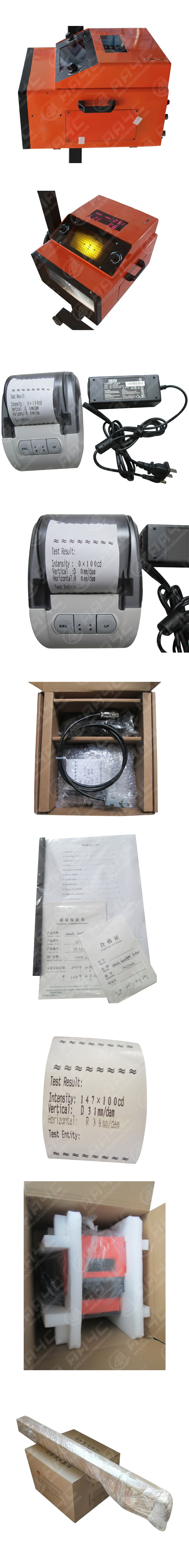 Vehicle	Headlight  Tester (Manual) AA-D1T
