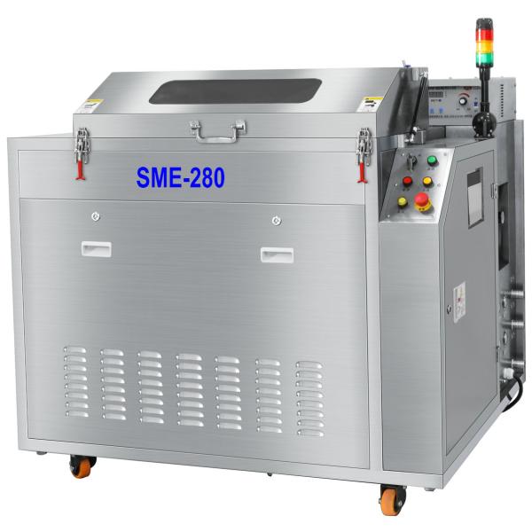 Quality Ultrasoinc and spray Squeegeeturning Cleaning Machine with CE mark for sale