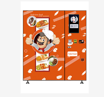 Quality Frozen Food Heating Vending Machine Custom Vending Machine for sale