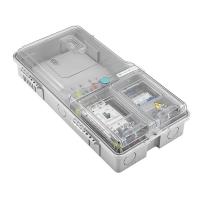 Quality Small Three Phase Meter Box , Outside ABS Kwh Electrical Power Meter Box for sale