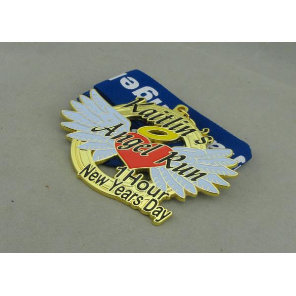 Quality Soft Enamel Ribbon Medals for sale