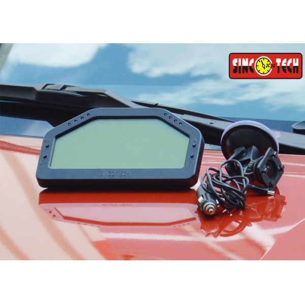 Quality 9000RPM Digital Car Gauges OBD Dashboard LED Light Alarm LCD Screen Easy Installation for sale