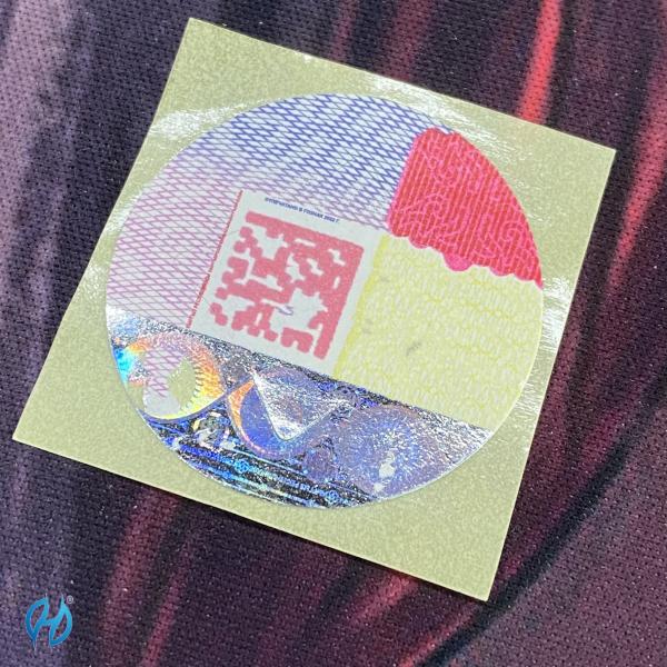 Quality Holographic Waterproof Security Stickers Durable Permanent Adhesive Customized for sale