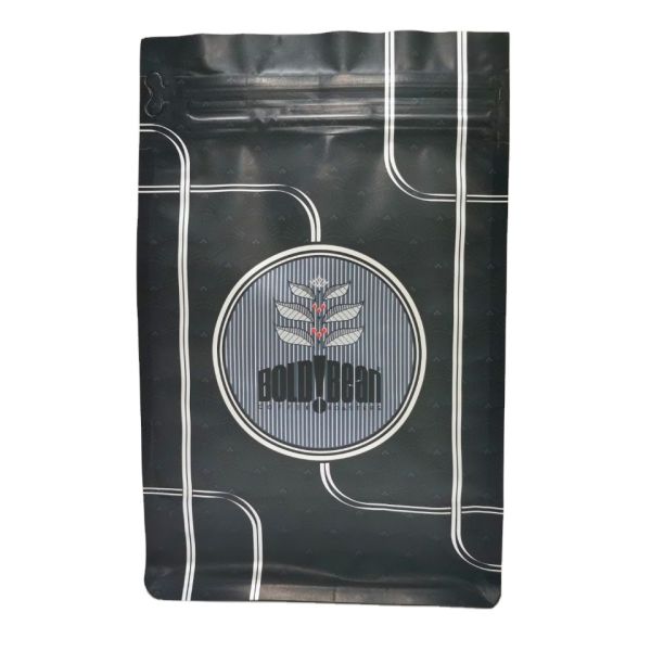 Quality Mylar Packaging Pouch Flat Bottom Coffee Bag with Valve and Zipper Beans Recyclable Kraft Paper Flat Bottom Package Bags for sale