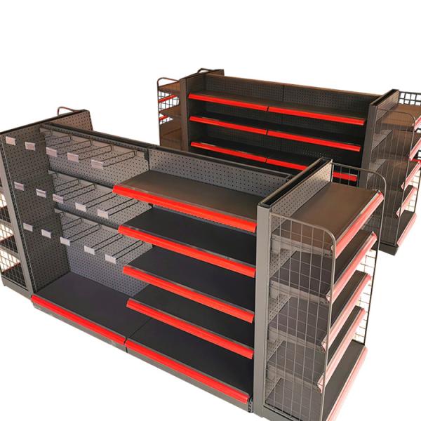 Quality Gondola Display Rack Stands Shelving Fasteners Hardware Storage Rack for sale
