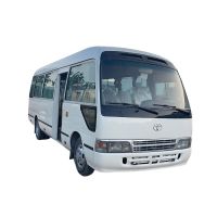 Quality Oil Tank 300L Toyota Coaster Well Refurbished 19 Seats Small Passenger Coaster for sale
