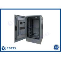 Quality 19 Inch Waterproof Outdoor Wall Cabinet Anti Corrosion 1200mm Height for sale
