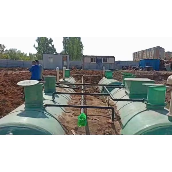 Quality FRP Storage Tanks Water Machine Package Sewage Treatment Plant Device Septic Tank plant infactory for sale