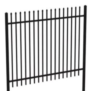 Quality Metal Powder Coated Iron Steel Garden Fence Trellis &amp Gates High Quality for sale