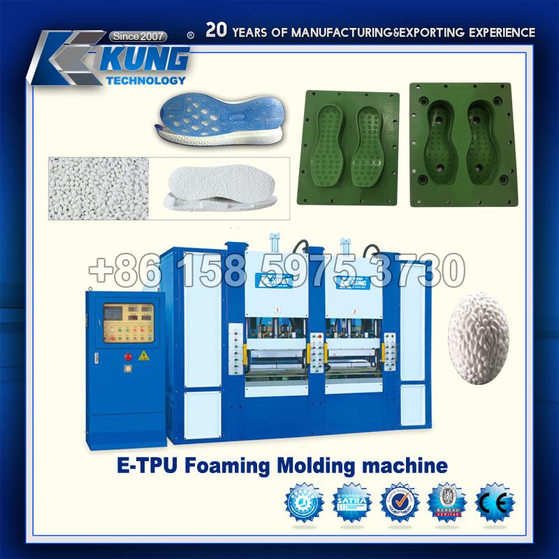 4 Station Etpu Foam Sports Shoe Soles Making Machine