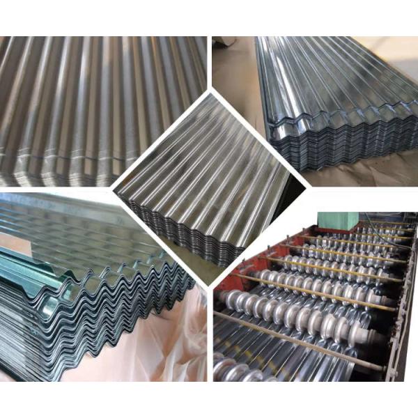 Quality Q345 G550 1250mm Galvanized Corrugated Roofing Sheet for Building Material for sale