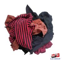 Quality Used T Shirt 0.5Kg/Bale Industrial Wiping Rags for sale
