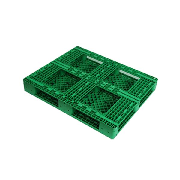 Quality Green Recycled Molded Plastic Pallets Hdpe Injection Moulded Pallets for sale