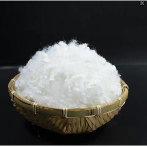 Quality GRS Recycled Polyester Staple Fiber 3D 51MM Semi Dull UV Resistant for sale