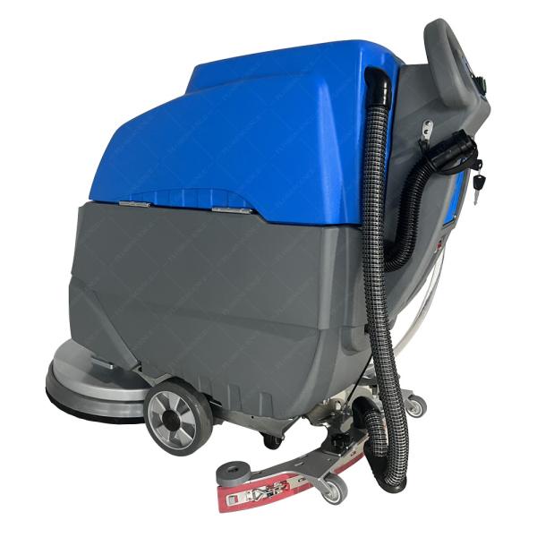 Quality Electric Street Vacuum Walk Behind Battery Operated Mechanical Road Sweeper for sale