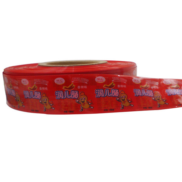 Quality Water Retention Plastic Sausage Casings 6 Colours Printing for sale