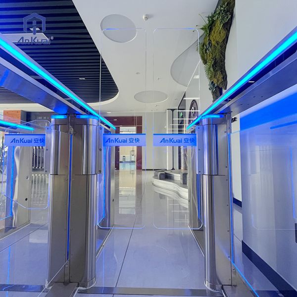 Quality Access Control Speed Gate Turnstile TTL232 Communication Interface for sale
