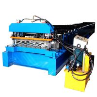 Quality Metal Steel Sheet Floor Deck Roll Forming Machine Cold 20m/Min 380v50hz for sale