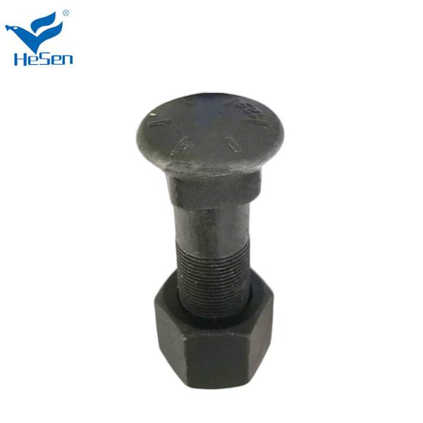 Quality Bulldozer Plow Bolts And Nuts Blade Bolt And Nut 4F7827 2J3506 19MMx57MM for sale