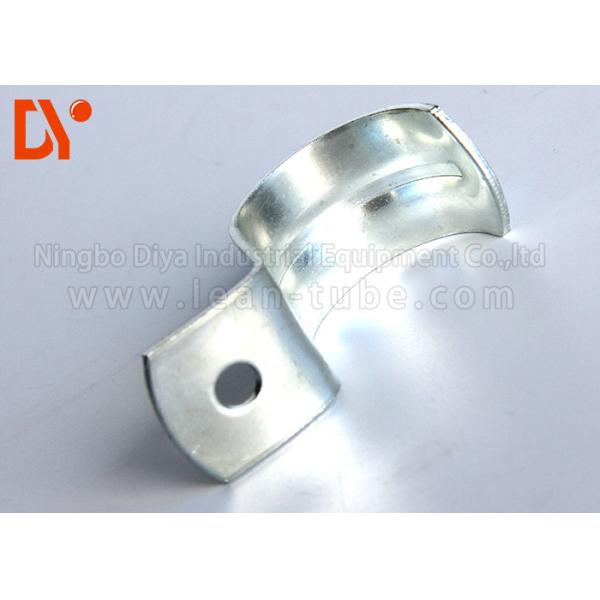 Quality Castor Steel Pipe Clamps , Pipe Brackets Clamps With Steel Plate Extrusion for sale