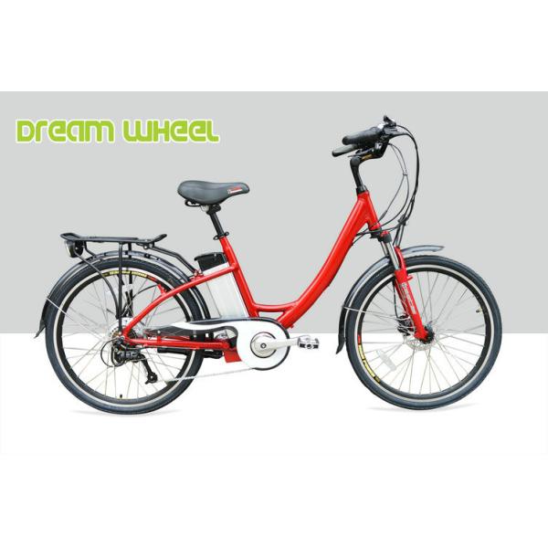 Quality Gear Motor Electric Urban Bike 48V 500W With Tektro Hydraulic Disc Brake for sale