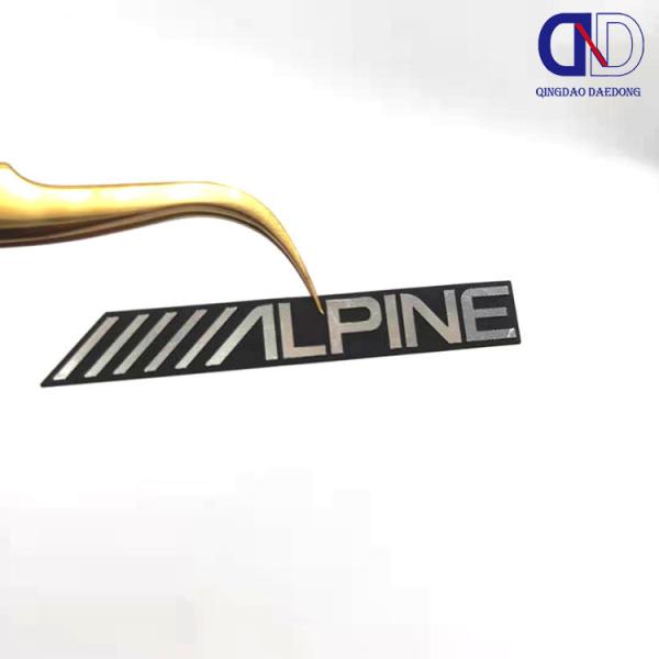 Quality Customized Metal Nickel Electroformed Signs OEM Shape Size Durable for sale