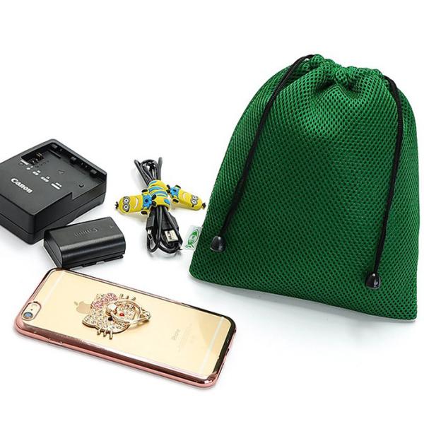 Quality SGS RoHS Nylon Mesh Drawstring Bags Polyester Reusable Small Pouch PMS Color for sale