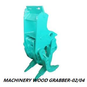 Quality 5 Ton-9 Ton Mini Excavator Grabber Bucket For Lonking Liugong Alloy Q355 Steel for sale