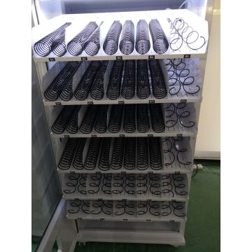 Quality Face ID Payment Custom Vending Machine Large Glass Window 125-270 Capacity, for sale
