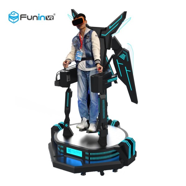 Quality AC 220V Thrilling Amusement Funning VR Flight Simulator Machine Cockpit Flying for sale