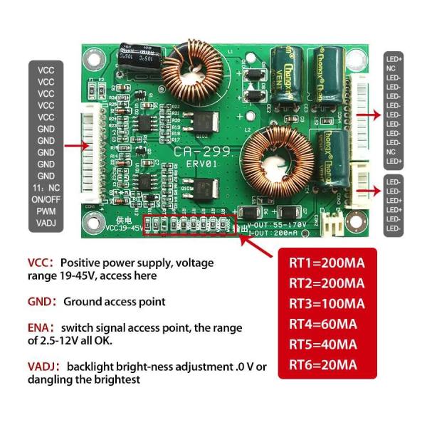 Quality CA-299 Led Tv Universal Inverter Board 32''-60" Self Adjusted Current for sale