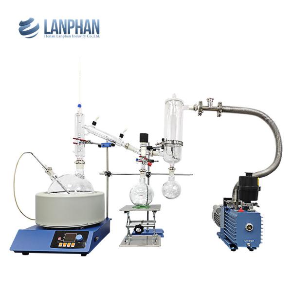 Quality Vacuum Extraction 5L Short Path Distillation Equipment for sale