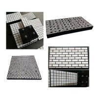 Quality 99% Alumina ZTA Ceramic Wear Plate Lining Steel Backed for sale