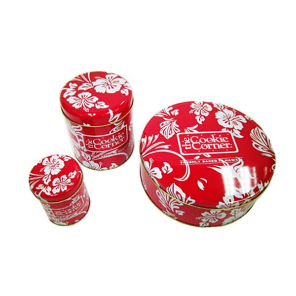 Quality Danish Cookie Tins Royal Dansk Cookie Tin Holiday Tin Box with Food Grade Level for sale