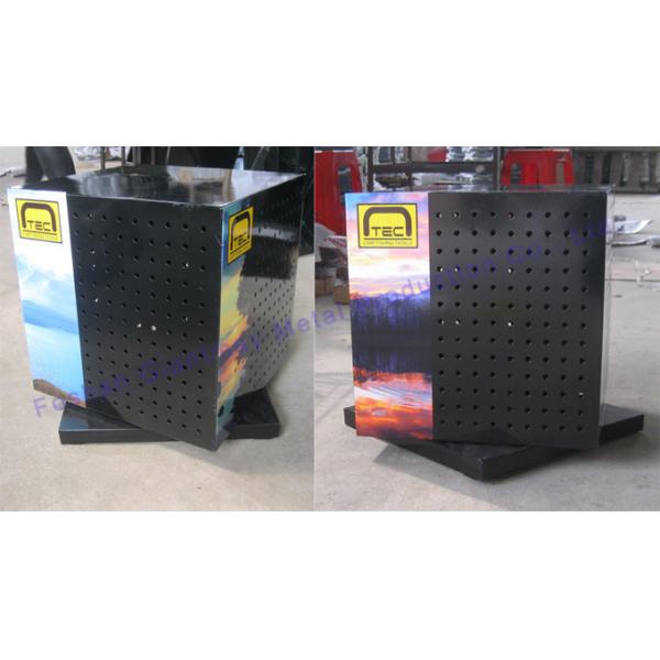 Quality Pegboard Countertop Spinner Display Rack With Hooks for sale