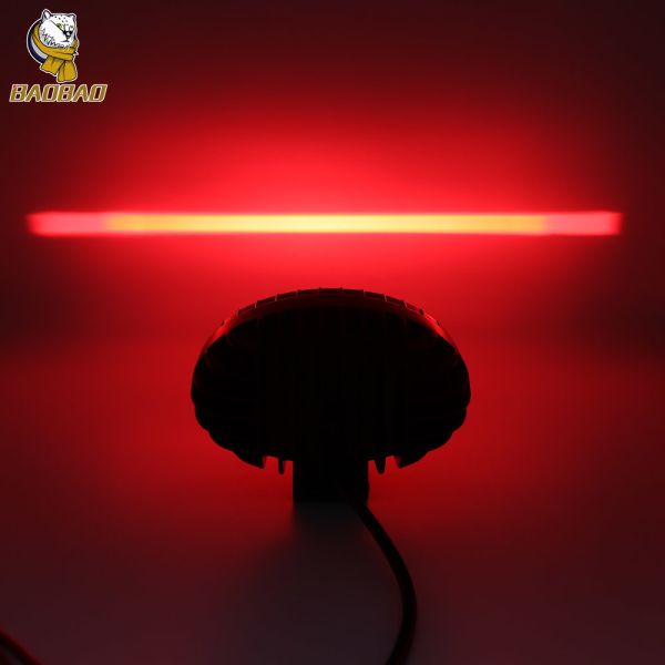Quality Alien Style Red Bright Color Universal Safety Warning Work Light 12V-80V for sale